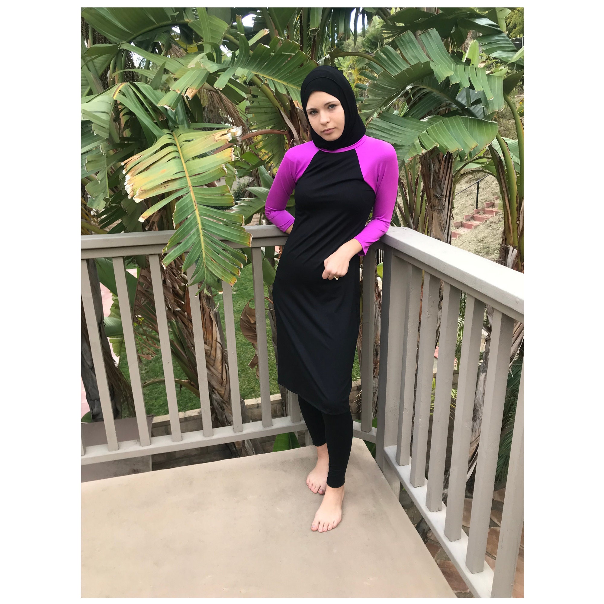 Swim Dress WITH Leggings, Islamic Swimsuit, Burkini, Muslim Swim Dress ...