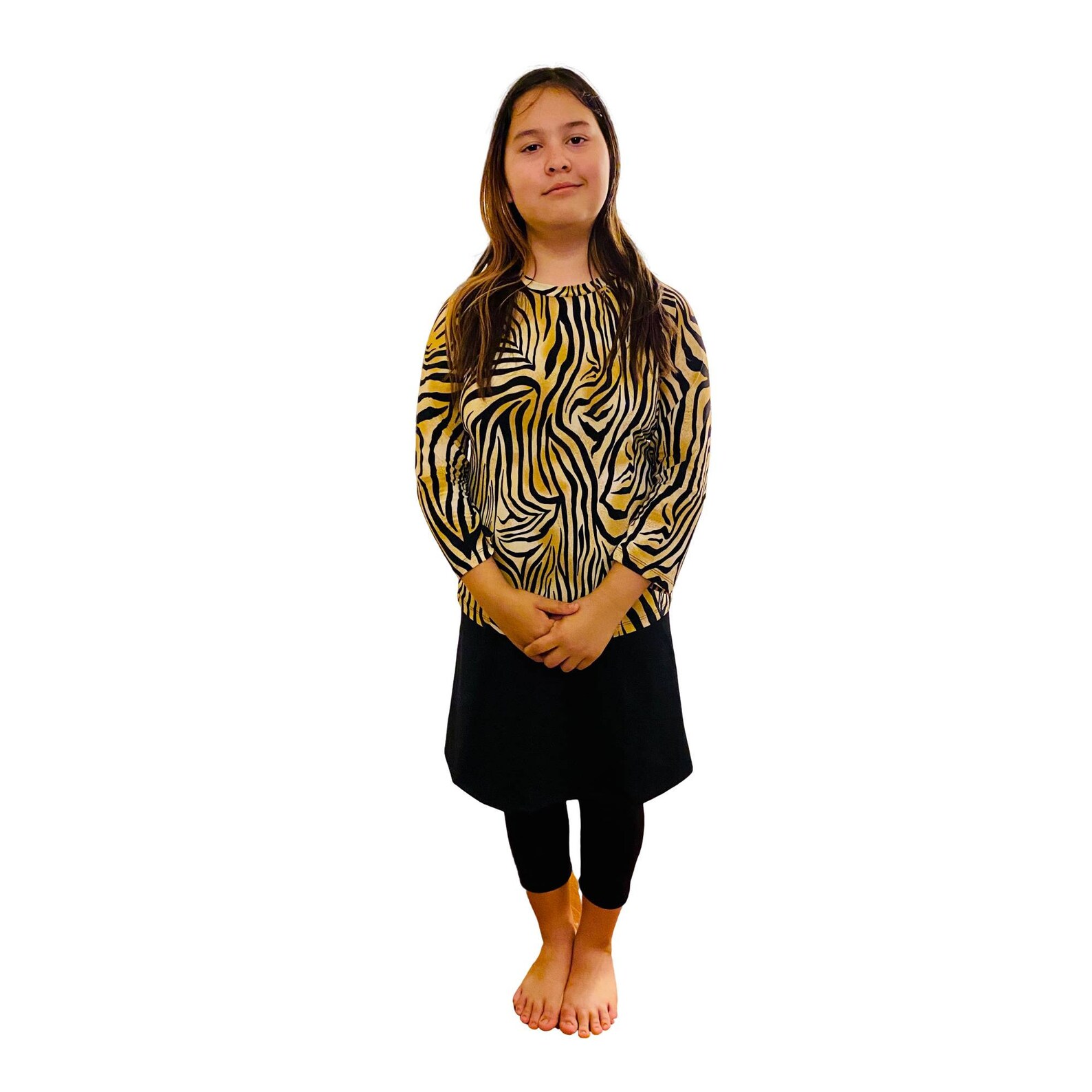 Girls Modest Swim Skirt Set, Skirted Leggings, Girls Modest Swimwear ...