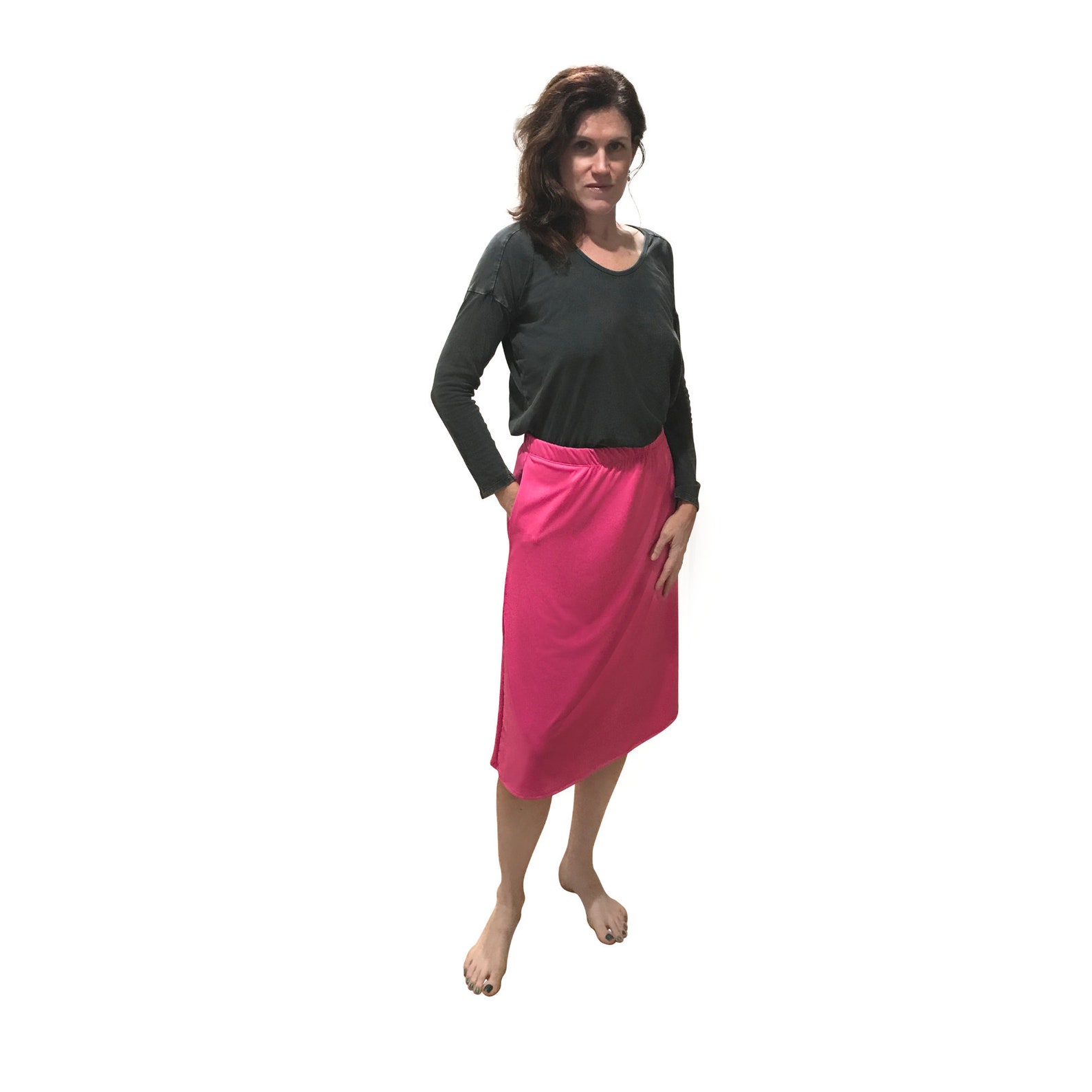 Modest Exercise Skirt, Swim Skirt Swimwear Swimsuit Tzniut Tznius Skirt ...