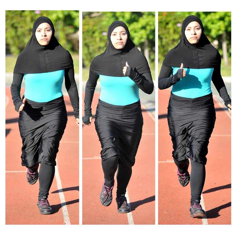 Running Hijab, Sports Hijab, Hijab for Runner, Activewear Hijab, Hijab ...