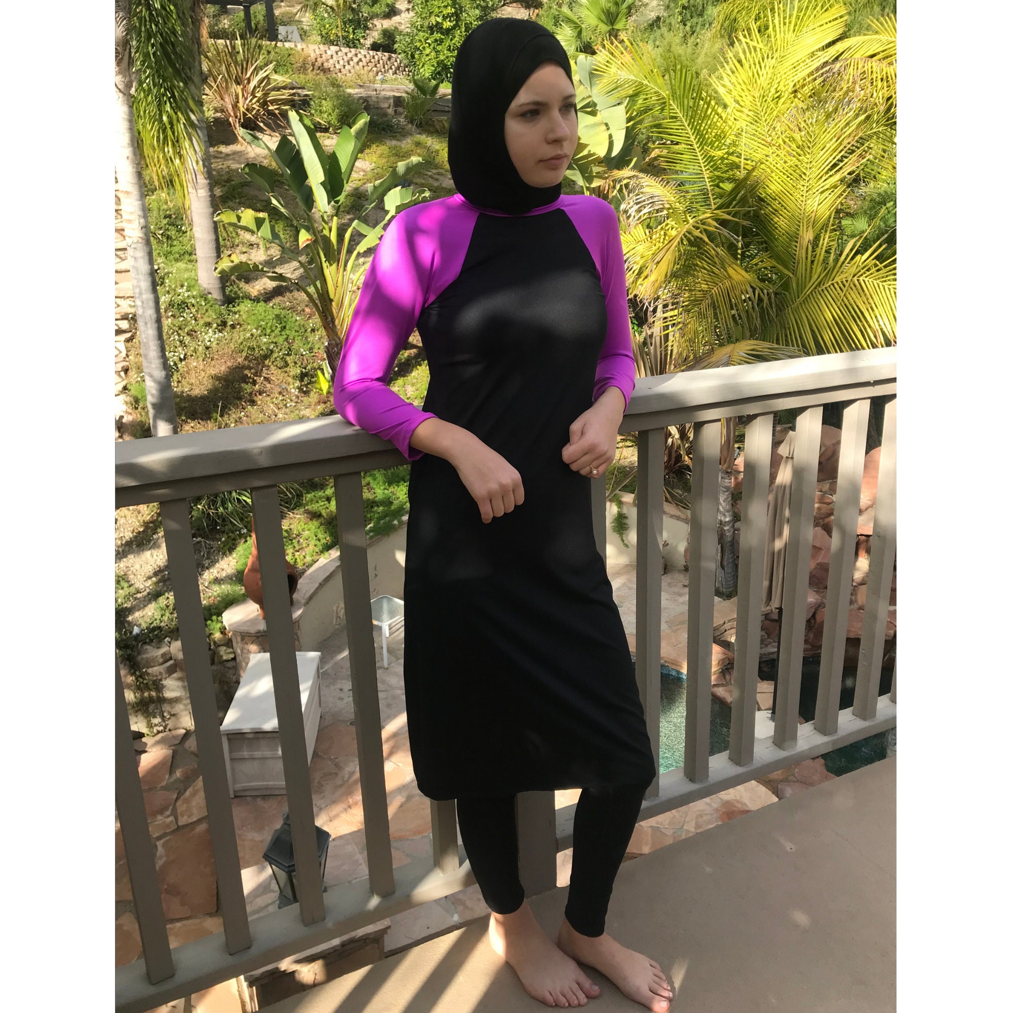 Swim Dress WITH Leggings, Islamic Swimsuit, Burkini, Muslim Swim Dress ...