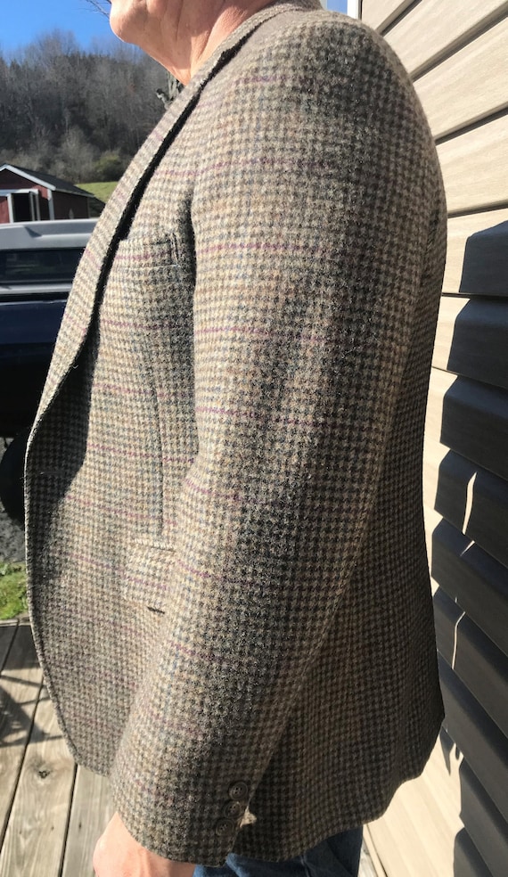vintage 1970s wool tweed - Gem