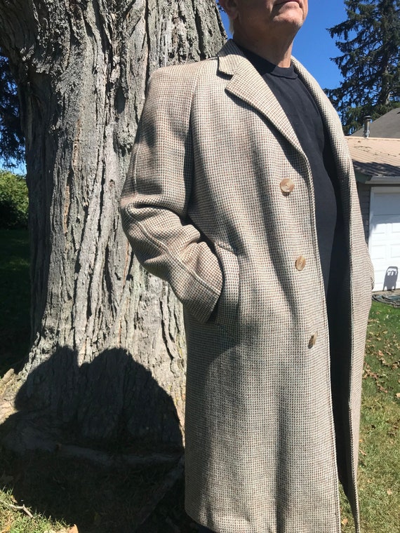 vintage wool tweed coat - Gem