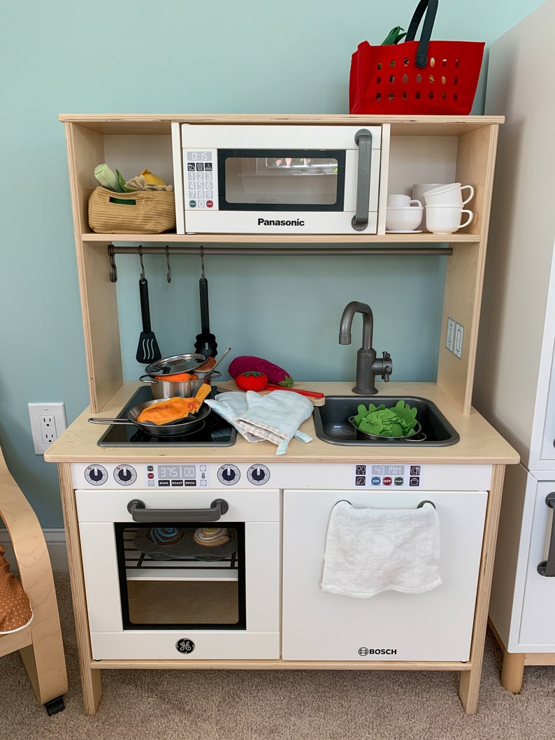 Play Kitchen Stickers Decal Set Mix and Match Fits on Ikea - Etsy