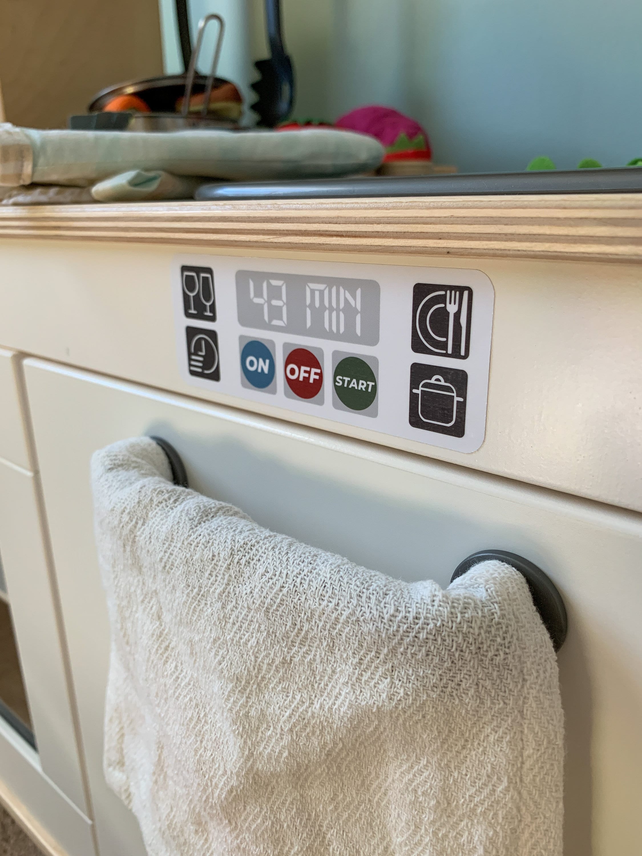 Play Kitchen Stickers Decal Set Mix and Match Fits on Ikea - Etsy