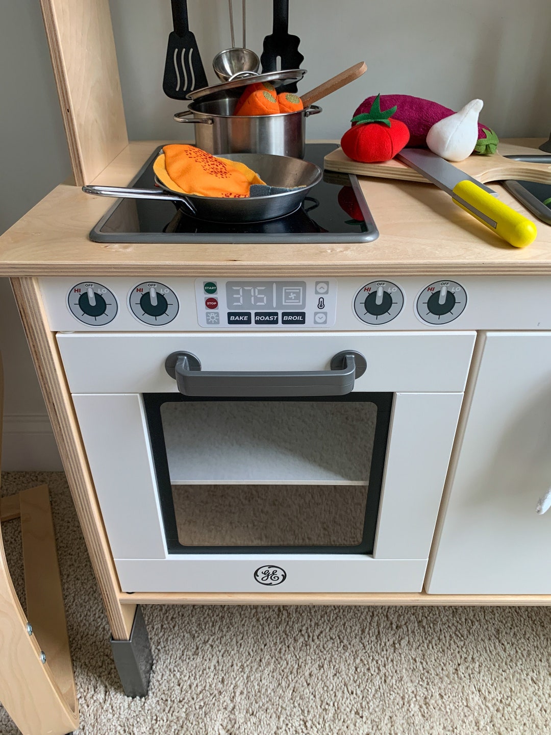 Stove Dials, Fits on Ikea Duktig, Play Kitchen, Oven Knobs, Stove ...