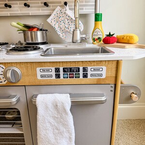 Kid Kraft Play Kitchen Stickers, Decal Set, Replacement Stickers, Kid ...