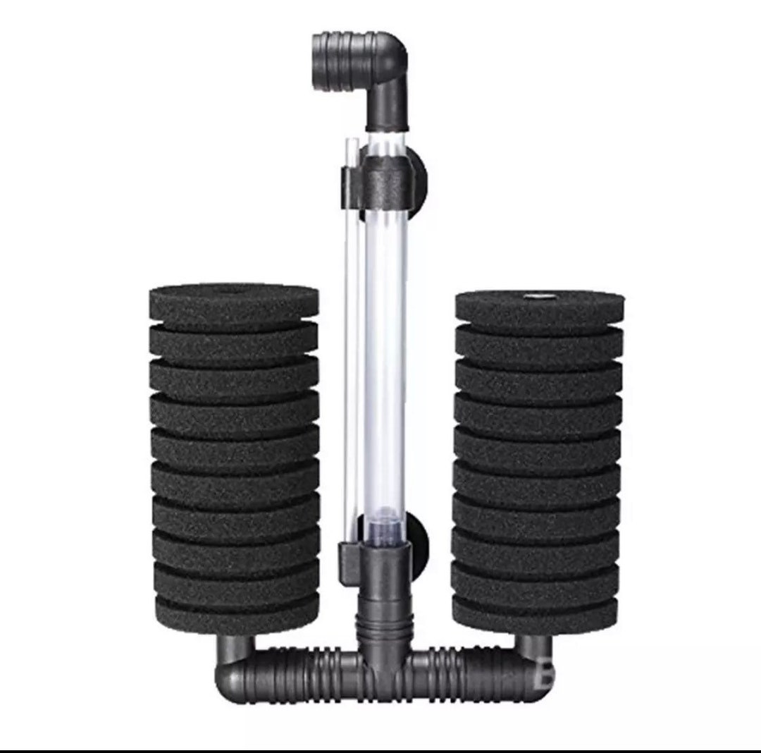 Aquarium Bio Sponge Filter Double Head Bio Sponge Filter - Etsy