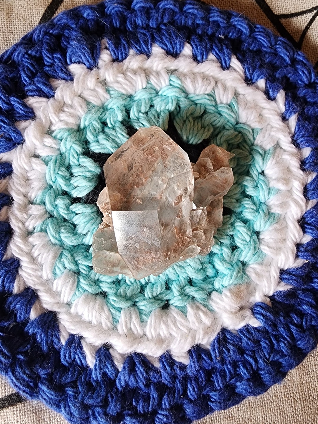 Blue Tara Lightning Quartz Brazil Blue Ray of Peace Blue Tourmaline ...
