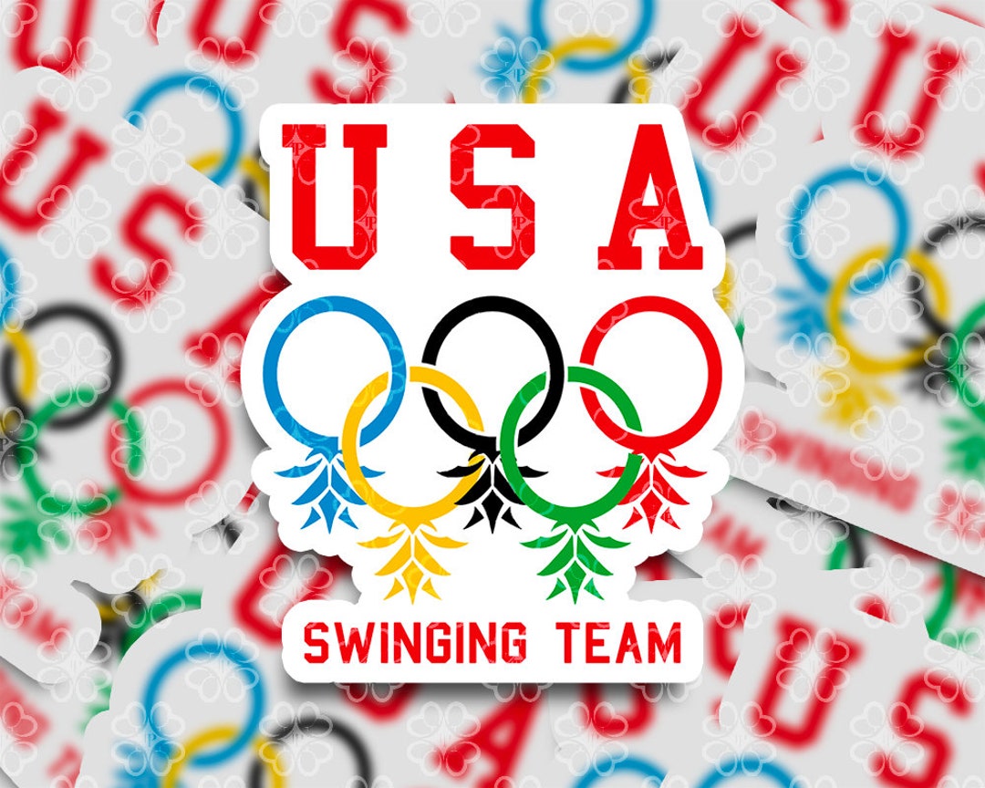 Swinger Stickers, Swinging Team Sticker, Swingers Sticker, Upside Down ...