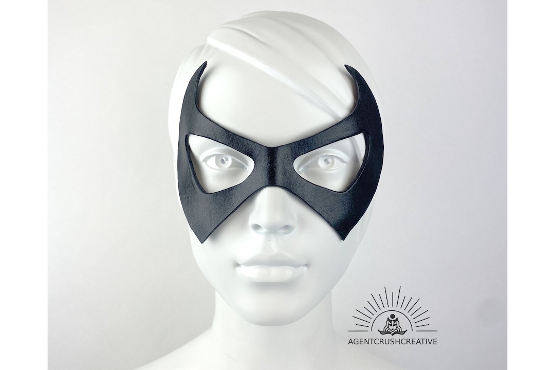 Leather Mask With Little Horns, Sexy Devil Mask With Horns, Leather ...