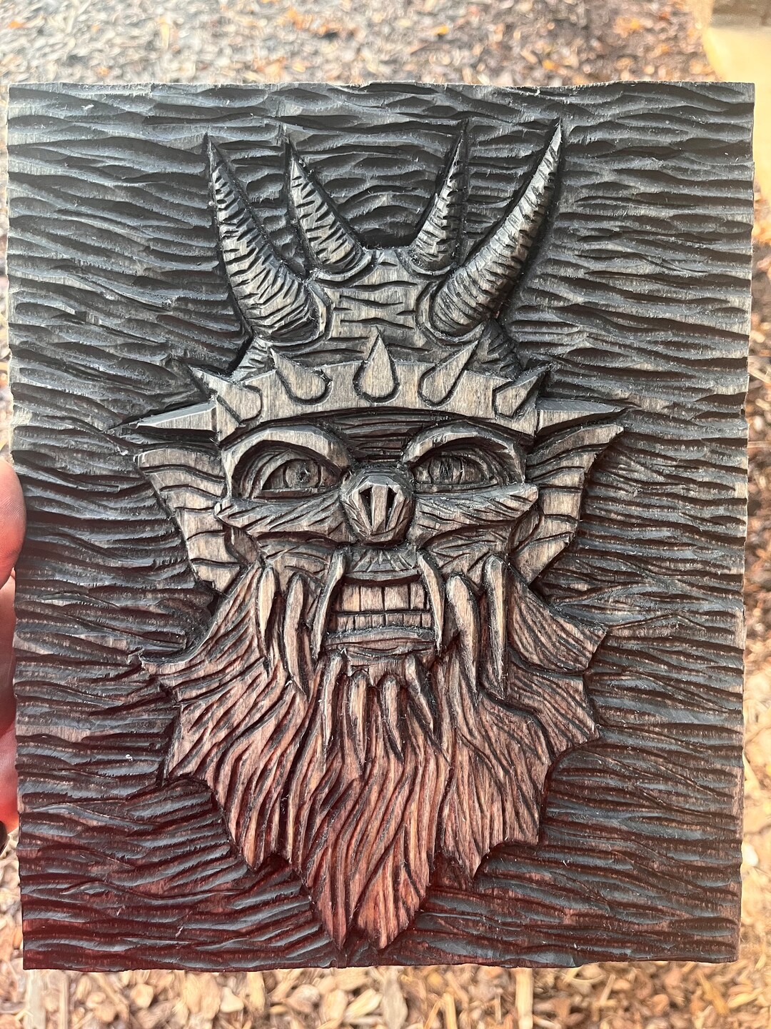 Hand Carved Oderus Urungus Plaque - Etsy