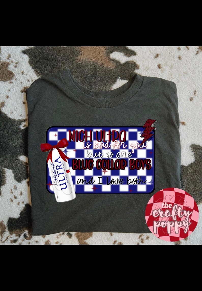 Mich Ultra & Blue Collar Boys PNG - Etsy