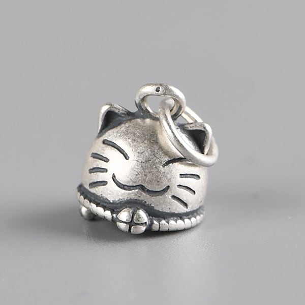 Lucky Cat Charm - Etsy
