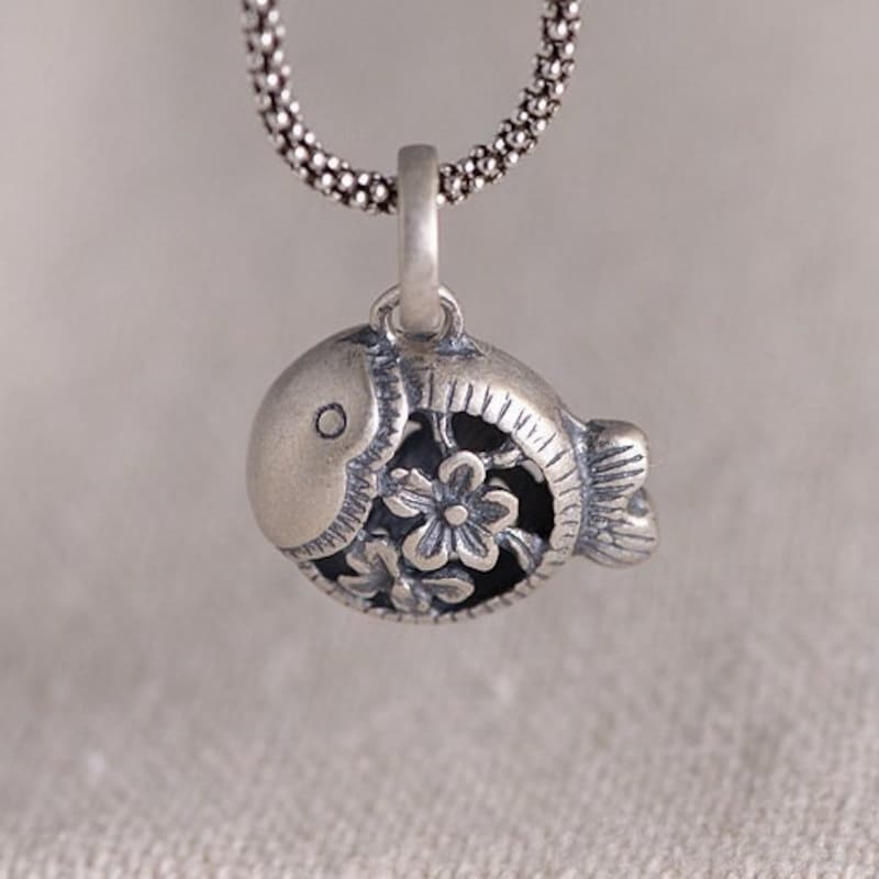 Hollow Fish Necklace - Etsy