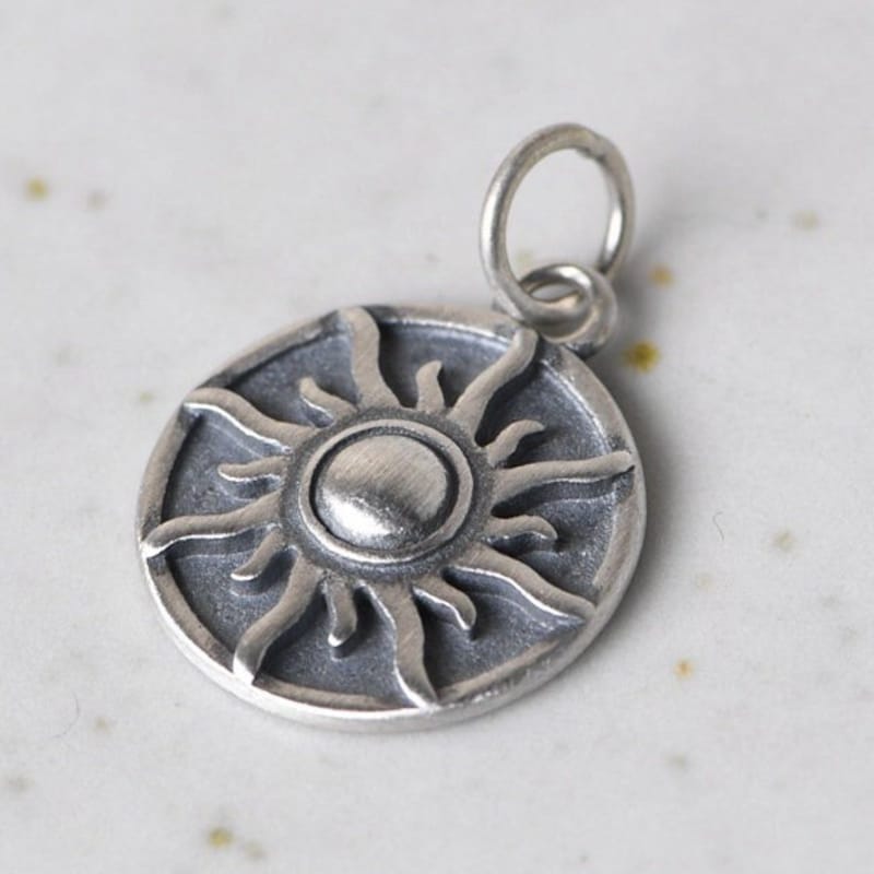 Sun Pendant - Etsy