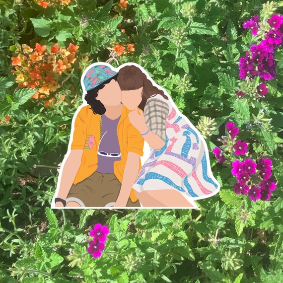 El and Mike Stranger Things 4 Sticker for Laptop Water Bottle - Etsy