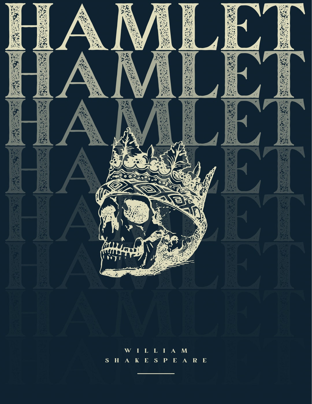 Hamlet -- Retro, Classic, Modern, Vintage Art and Literature Print for ...
