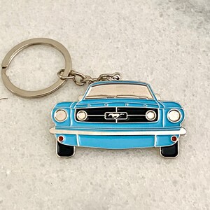1965 Ford Mustang Keyring – Classic Muscle Car Gift - Etsy