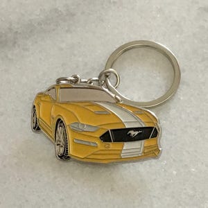 Ford Mustang Metal Keyring – Modern Muscle Car Accessory - Etsy