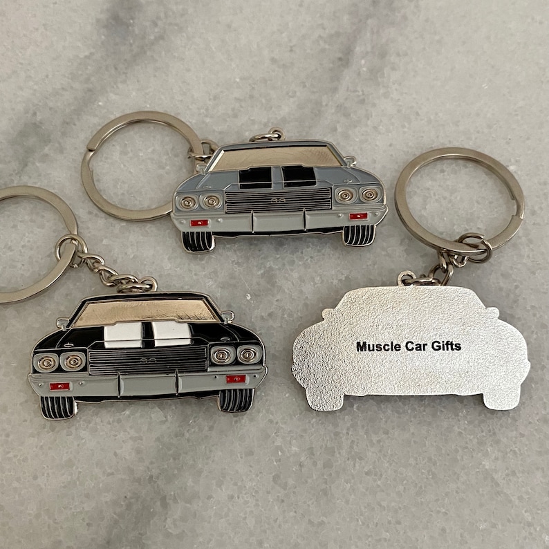 Chevrolet Chevelle SS Keyring – Classic American Muscle Car Collectible ...
