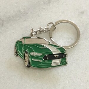 Ford Mustang Metal Keyring – Modern Muscle Car Accessory - Etsy