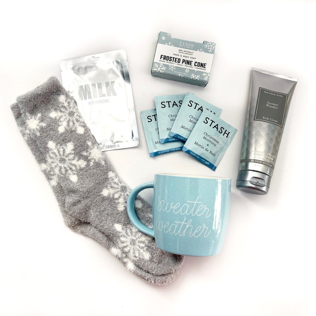 Warm and Cozy Box, Winter Gift Box, Gift Box, Gifts for Her, Birthday ...