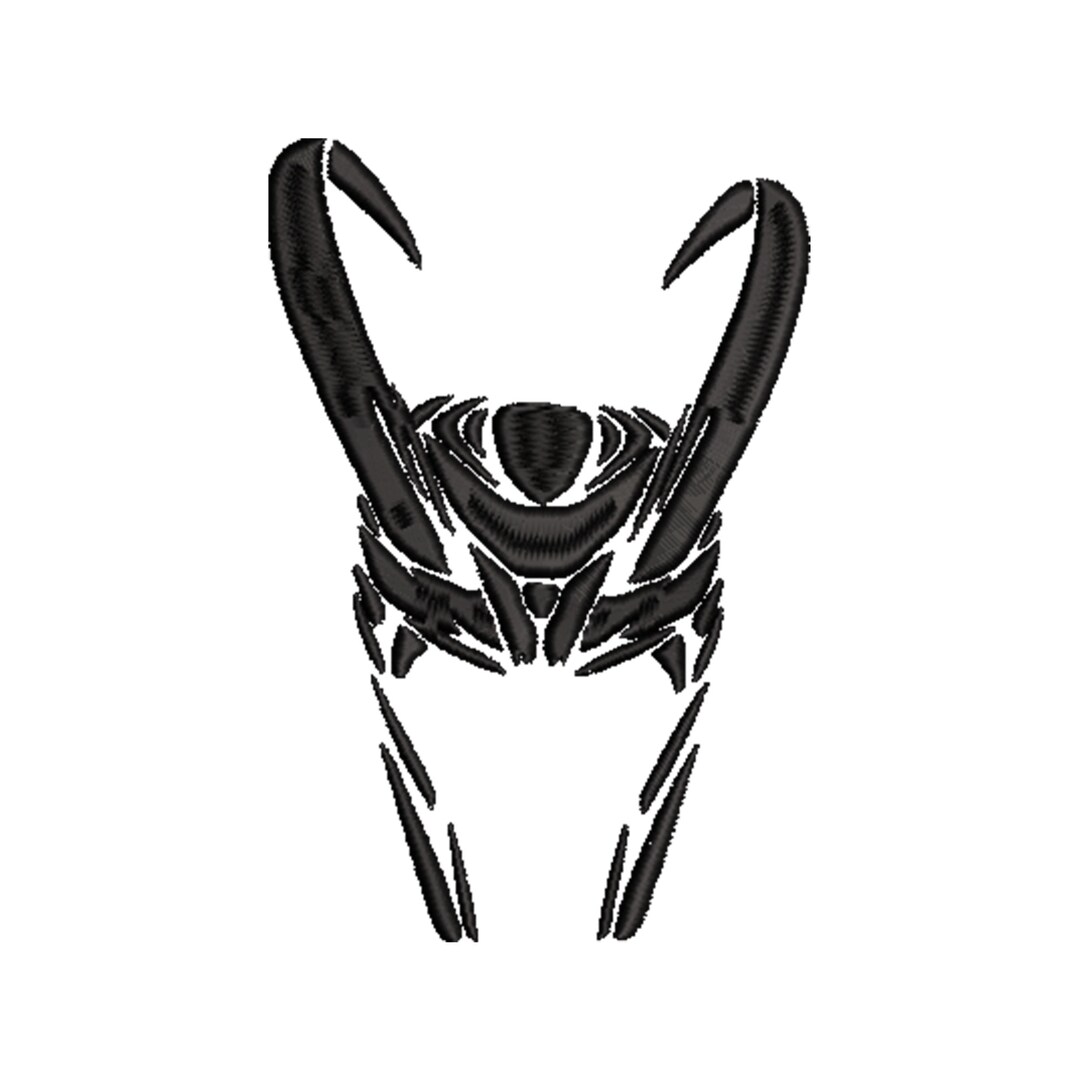 Loki Helmet Machine Embroidery Design. Multiple Sizes - Etsy