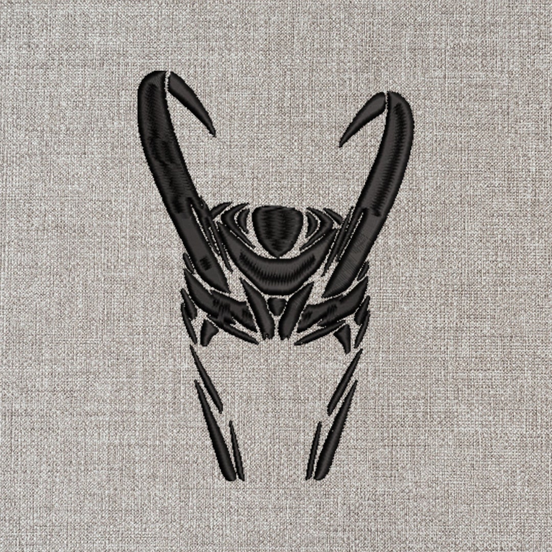Loki Helmet Machine Embroidery Design. Multiple Sizes! - Etsy