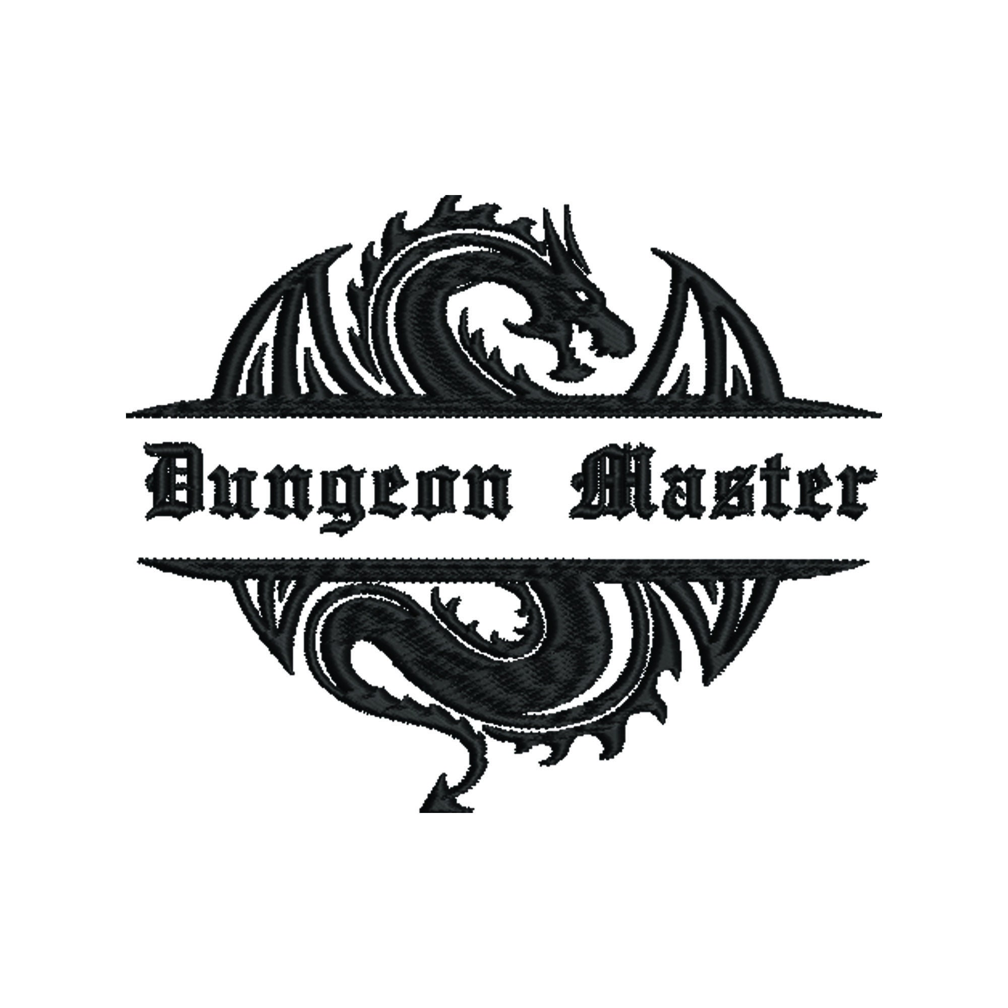 Dungeons and Dragons Dungeon Master Machine Embroidery Design. - Etsy UK
