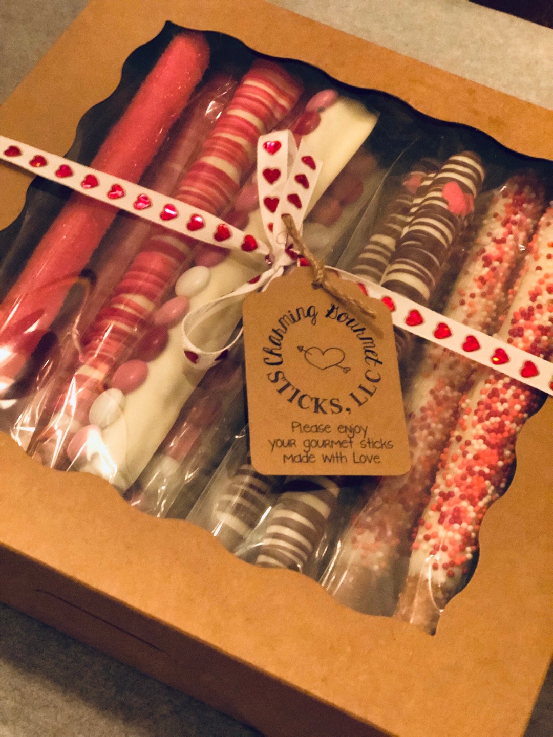 Valentines Charming Gourmet Sticks - Etsy
