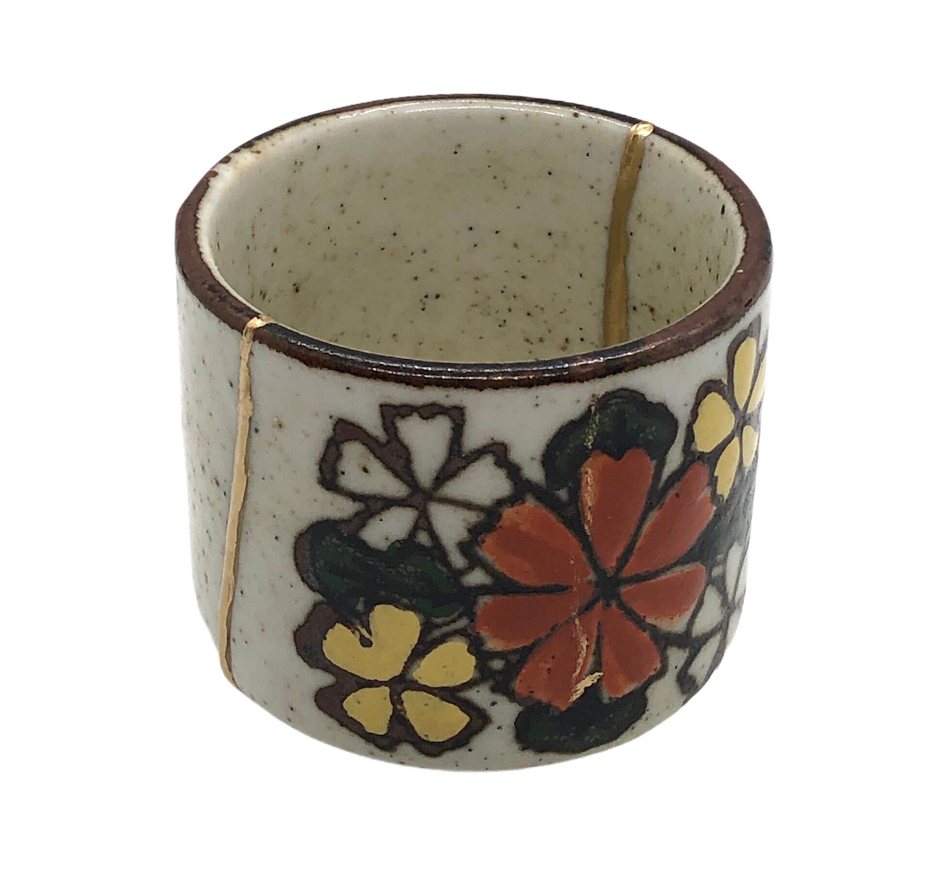 Vintage Japanese Ceramic Cup | Kintsugi Repair | Kintsukuroi ...