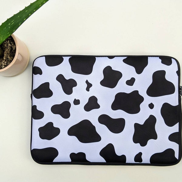 Cow Print Laptop Case - Etsy