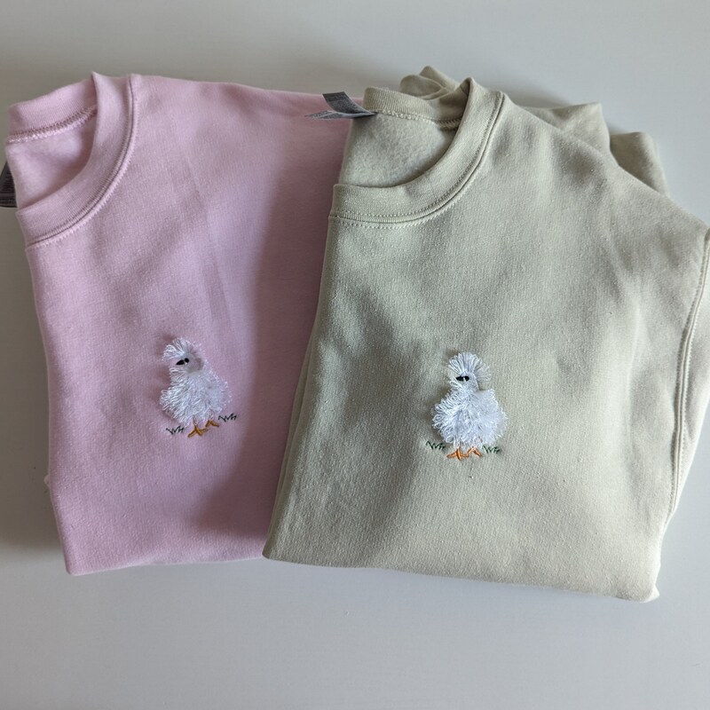 Embroidered Chicken - Etsy