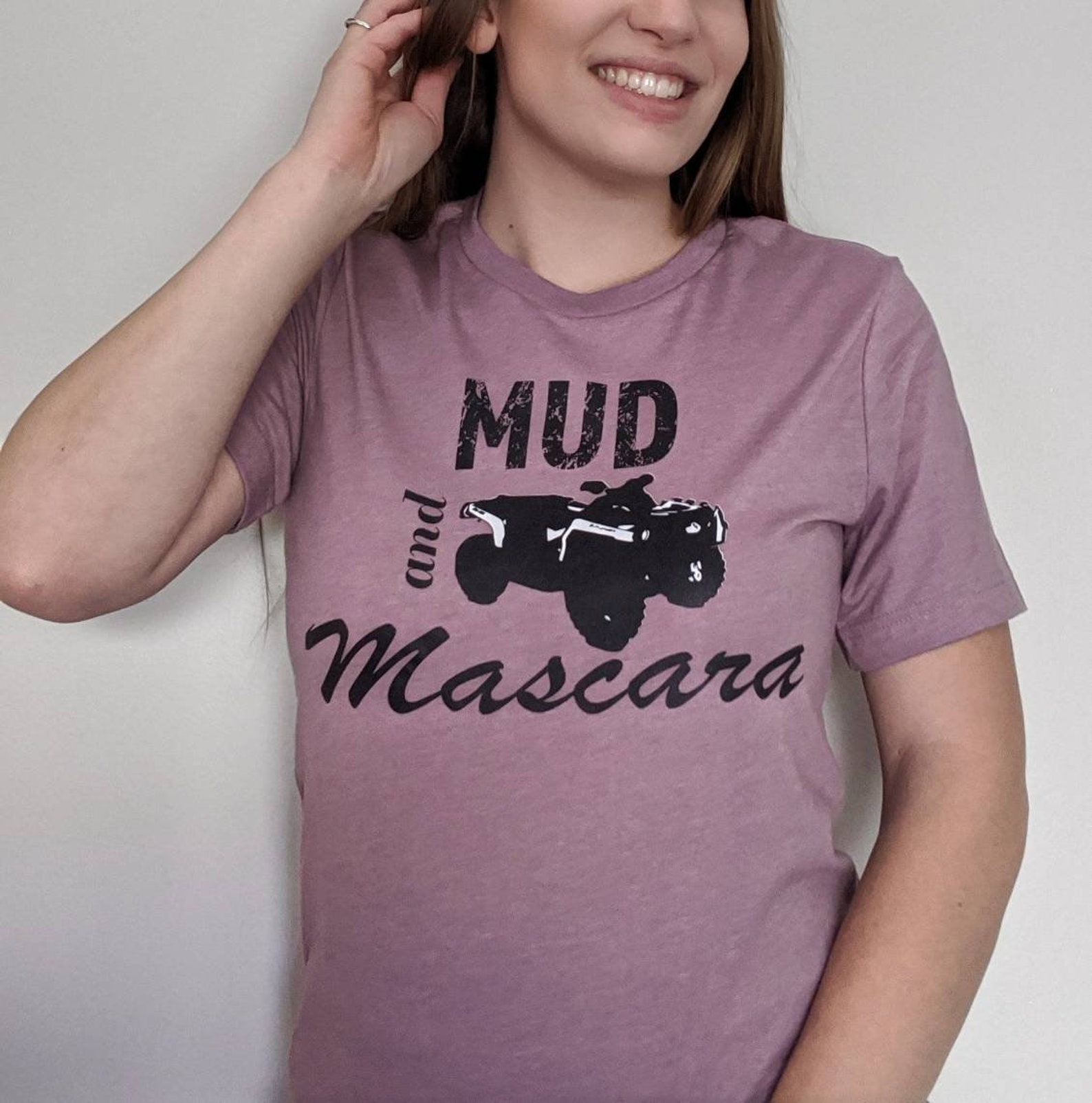 Mud and Mascara Women's Four Wheeler Mudding T-shirt - Etsy