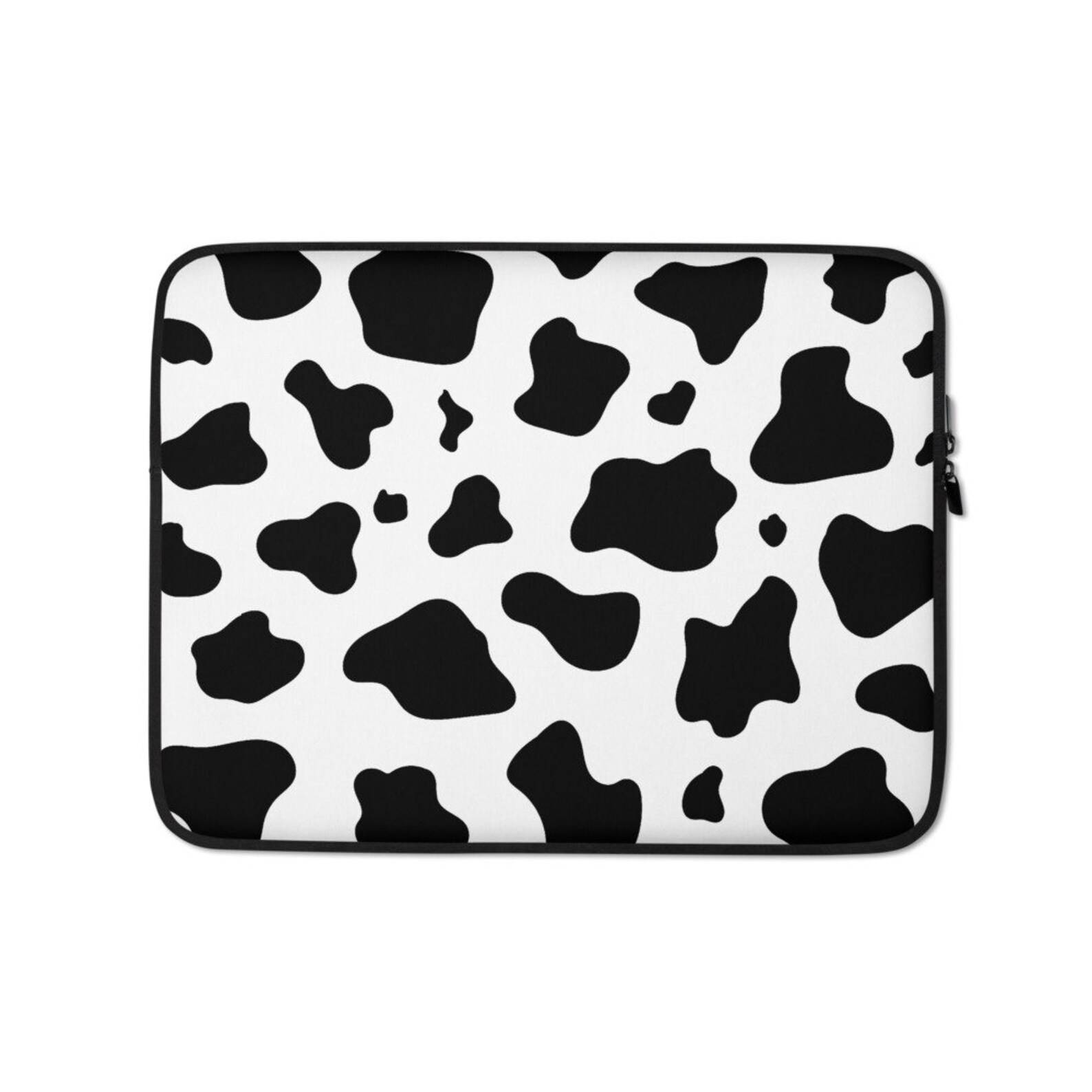 Cow Print Laptop Sleeve One-sided | Etsy
