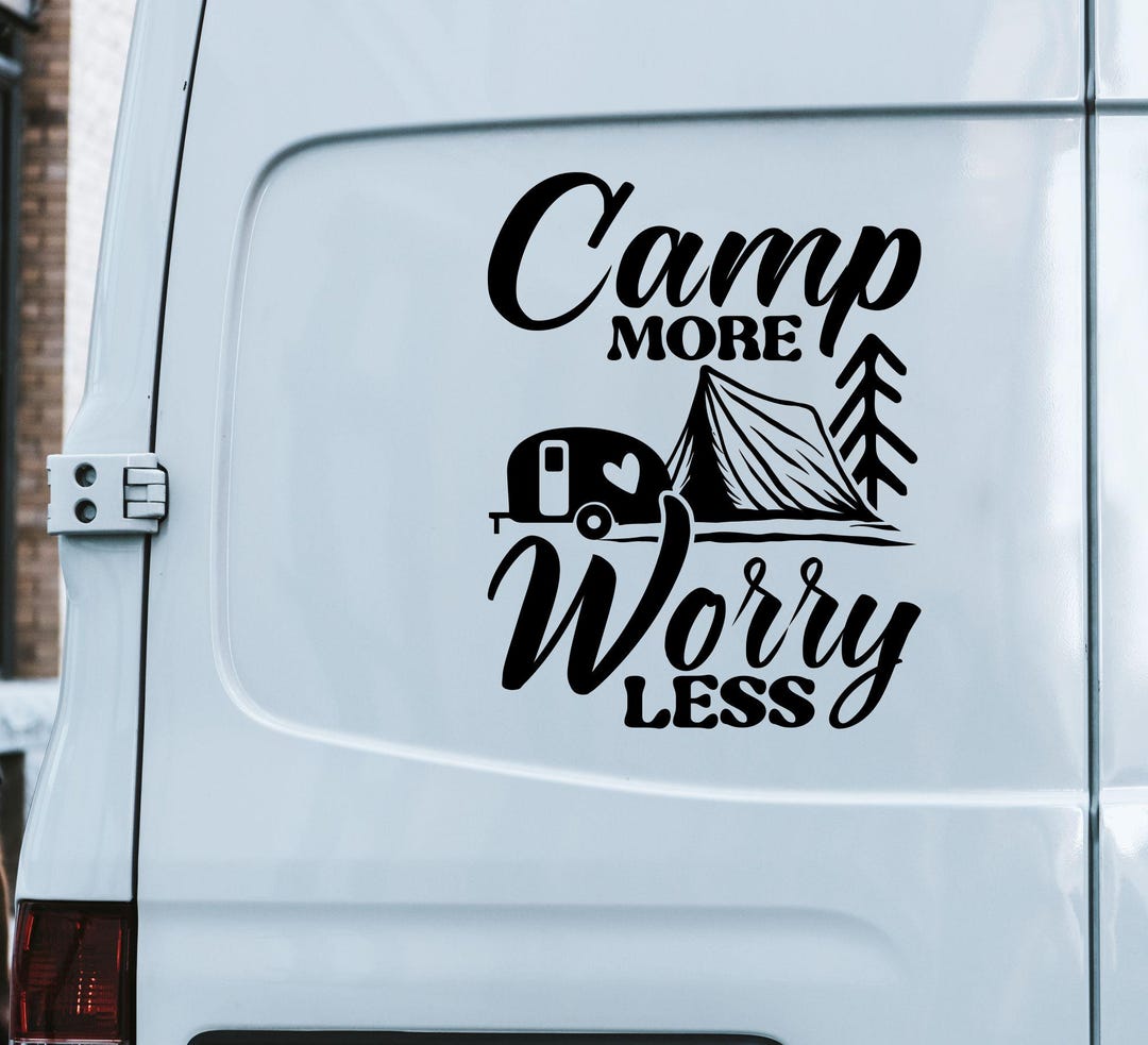 Camper Van Decal, Vehicle Decal, Adventure, Camping, - Etsy
