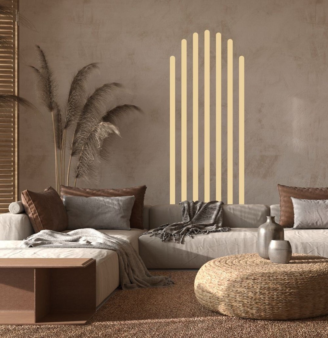 APRIL SALE! Abstract Lines Wall Decals: Stripes Vinyl Sticker - Etsy