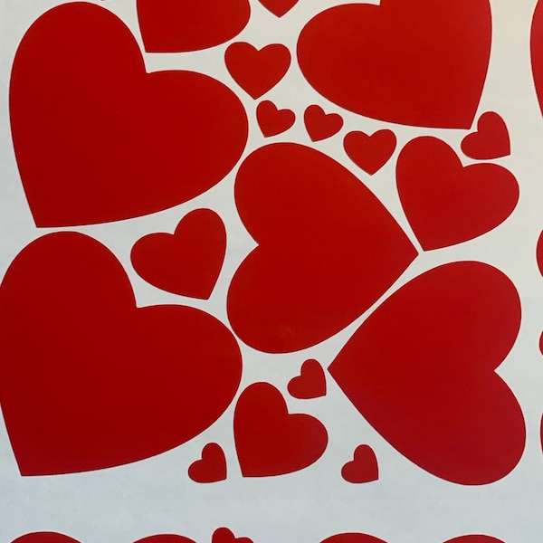 Heart Wall Decal - Etsy