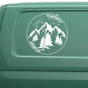 SALE! Camper Van Decal, Vehicle Decal, Adventure, Camping, - Etsy