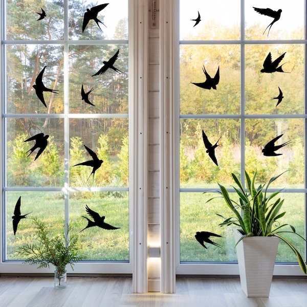 Bird Window Sticker - Etsy UK
