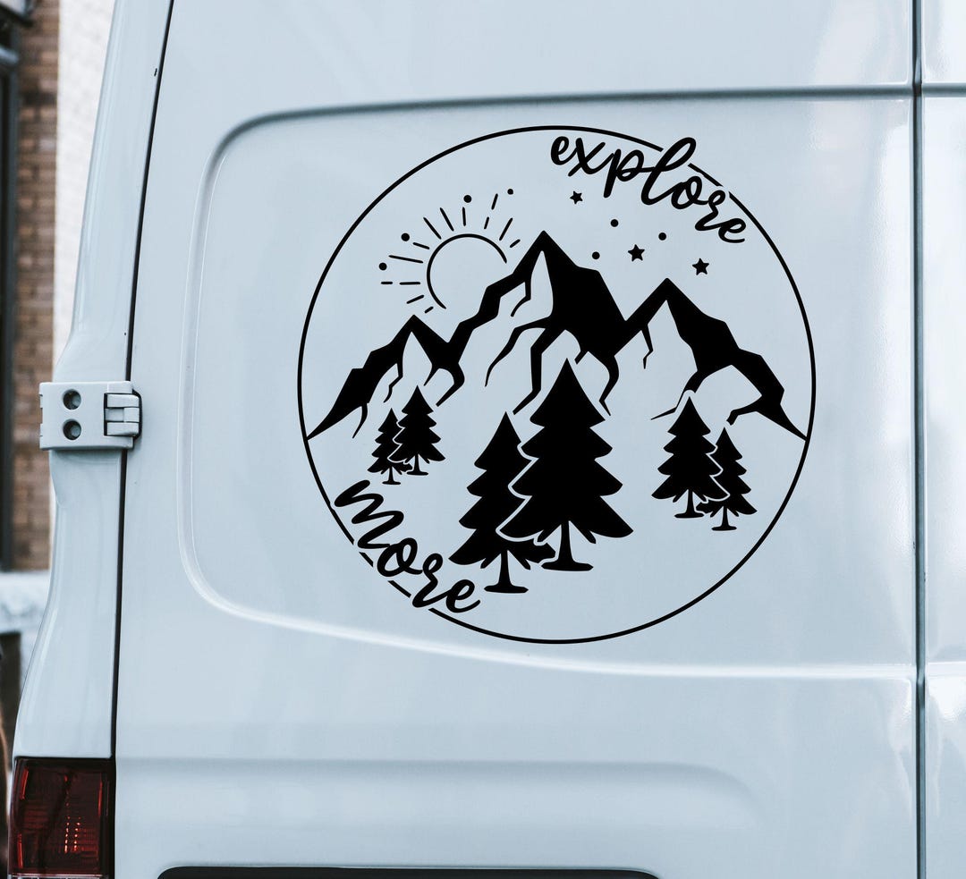 Camper Van Decal, Vehicle Decal, Adventure, Camping, - Etsy UK
