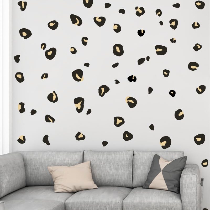 Leopard Wall Decal - Etsy
