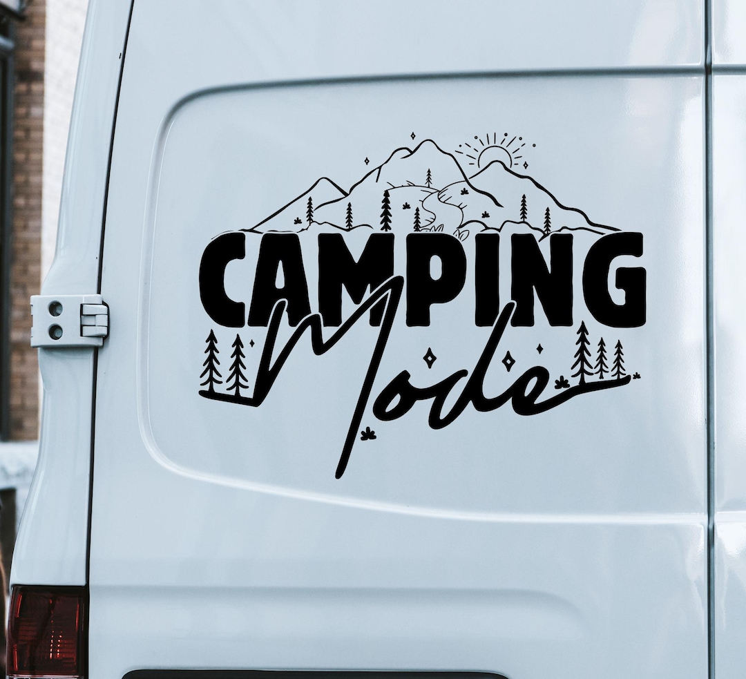 MAY SALES! Camper Van Decal, Vehicle Decal, Adventure, Camping, - Etsy