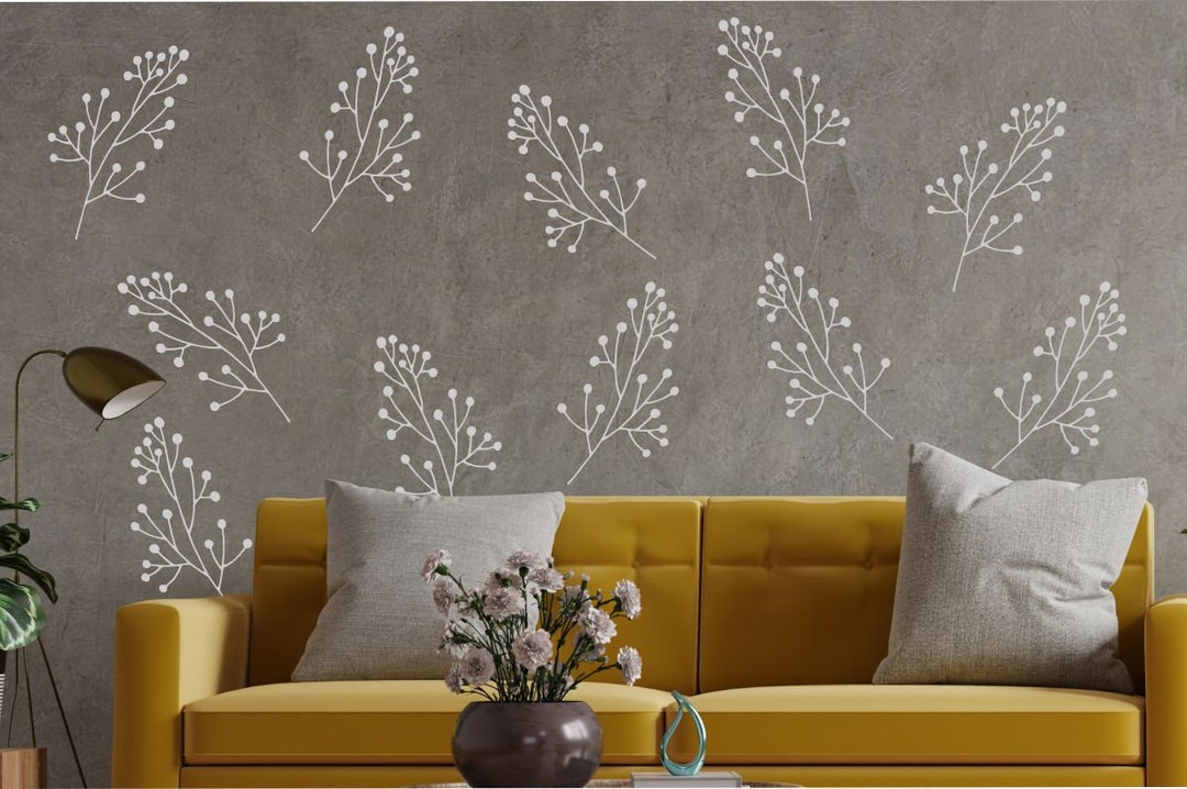 JANUARY SALES Leaves Wall Decor, Living Room Decor, Office Decor ...