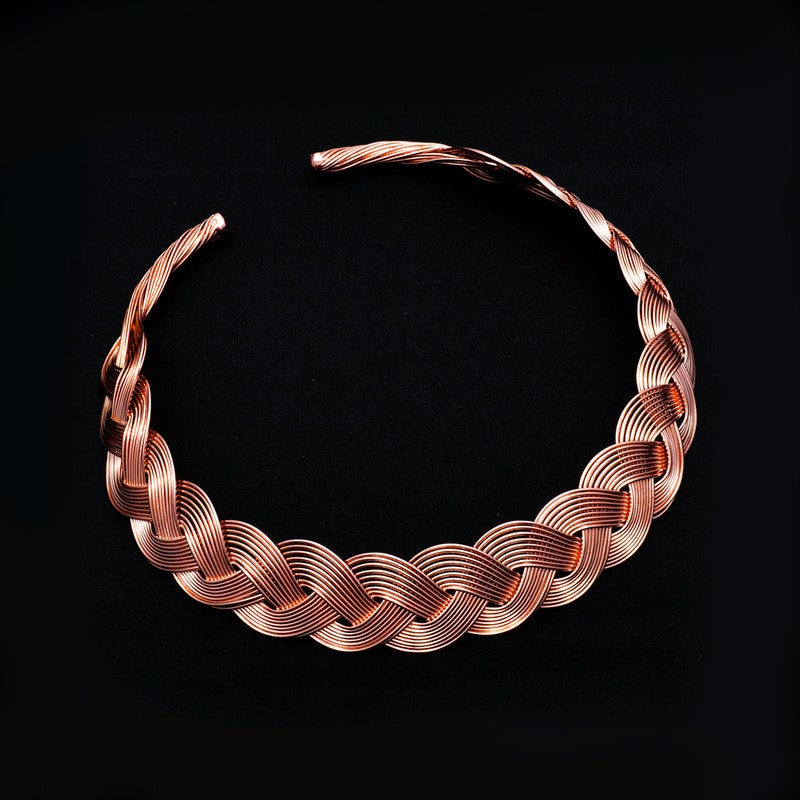 Copper Wire Necklace - Etsy