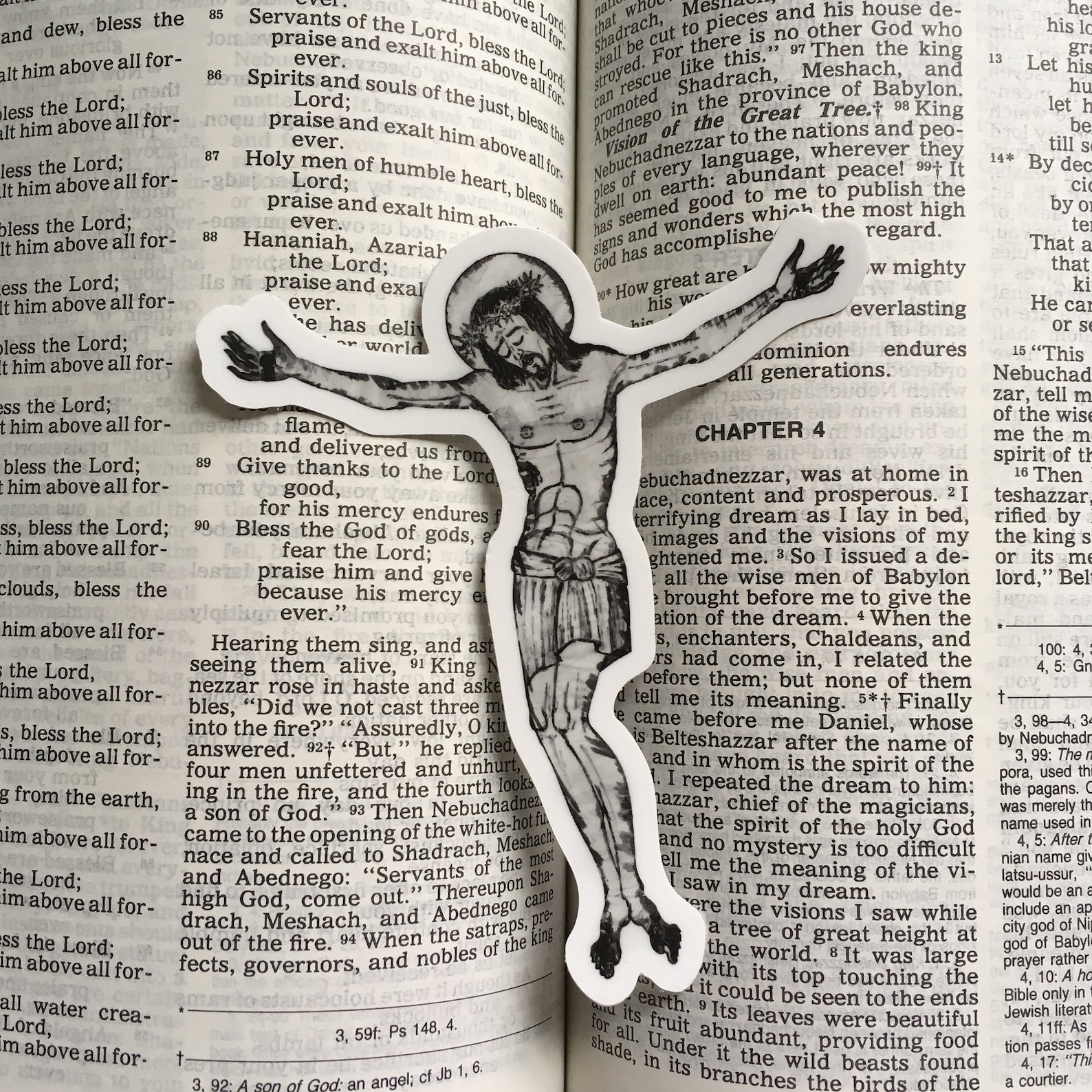 Jesus Christ Sticker Crucifix Sticker Spiritual Sticker - Etsy UK