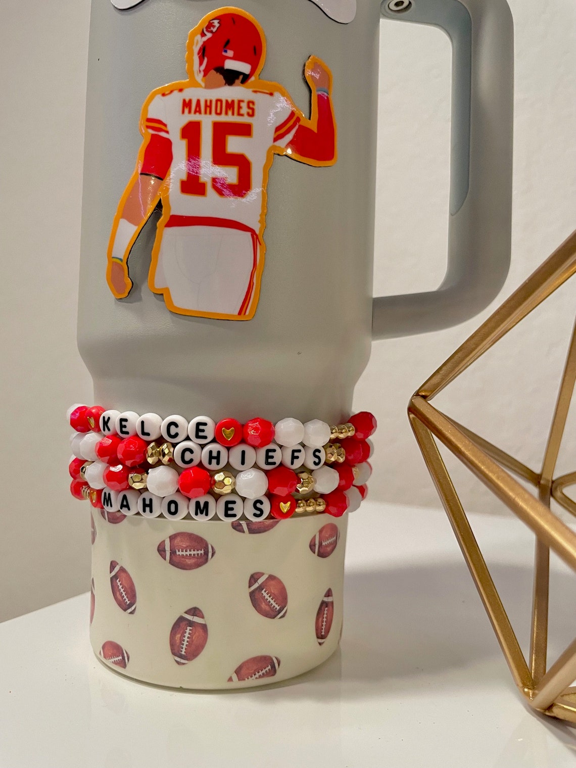 Stanley Cup Charm Accessory Kansas City Chiefs Friendship Bracelets ...