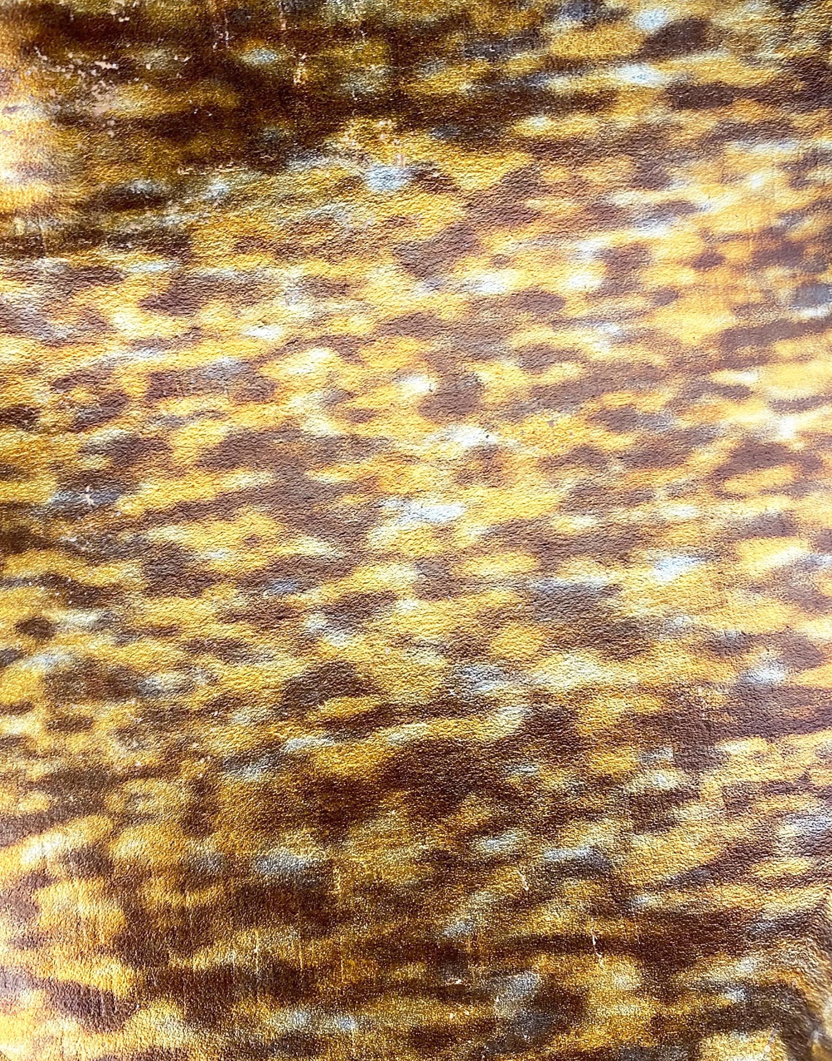 NEW! Metallic Tortoise Shell Print Cork Leather Fabric - Cork Backed ...