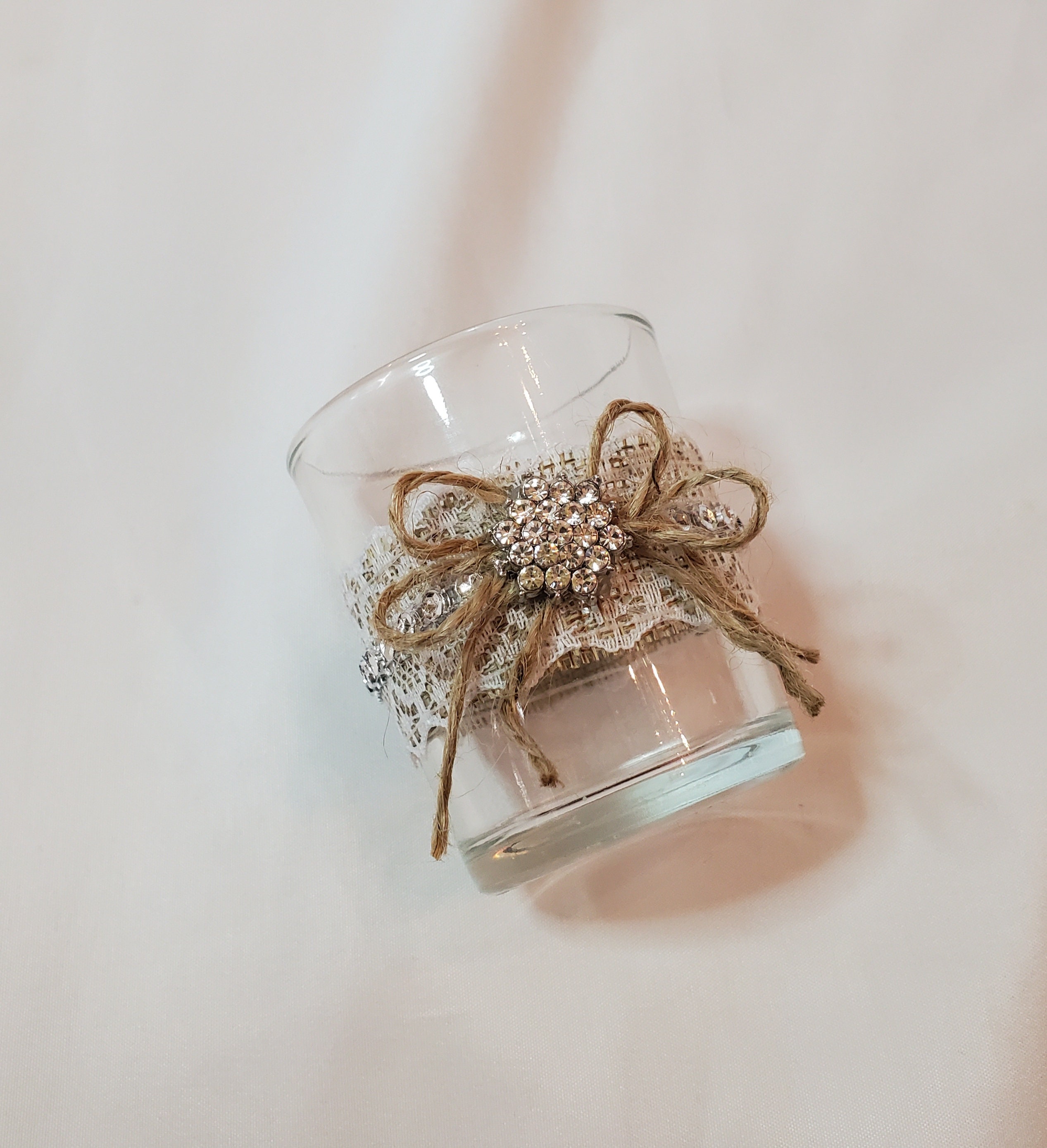 Rustic Votives | Candle Holders | Votives | Rustic Glam - Etsy